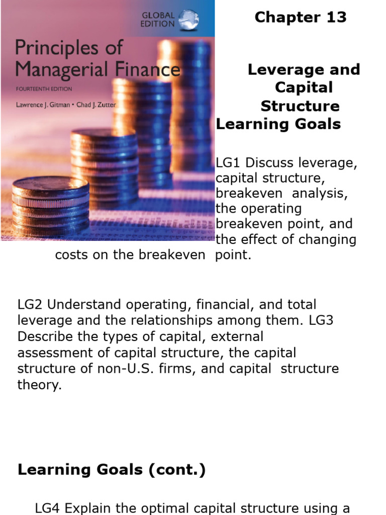 Week 9 Leverage and Capital Structure | PDF | Capital Structure ...