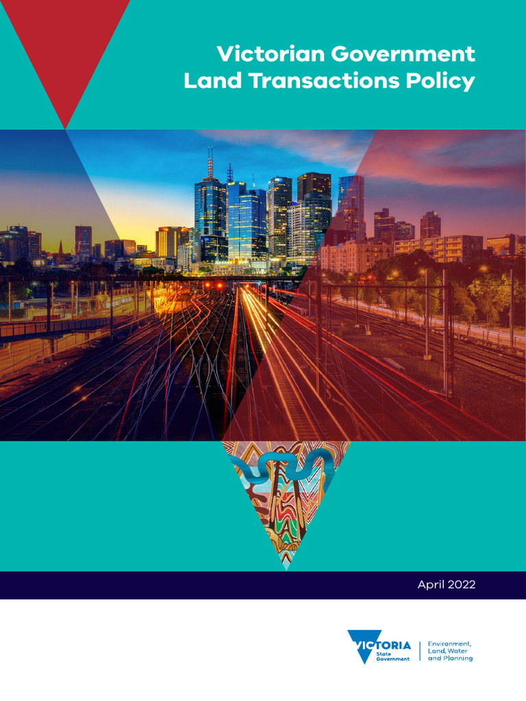 Victorian Land Transactions Policy 2022 | PDF | Policy | Value Added Tax