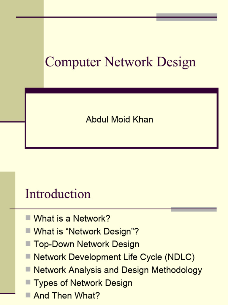 Network Designing | PDF | Computer Network | Conceptual Model