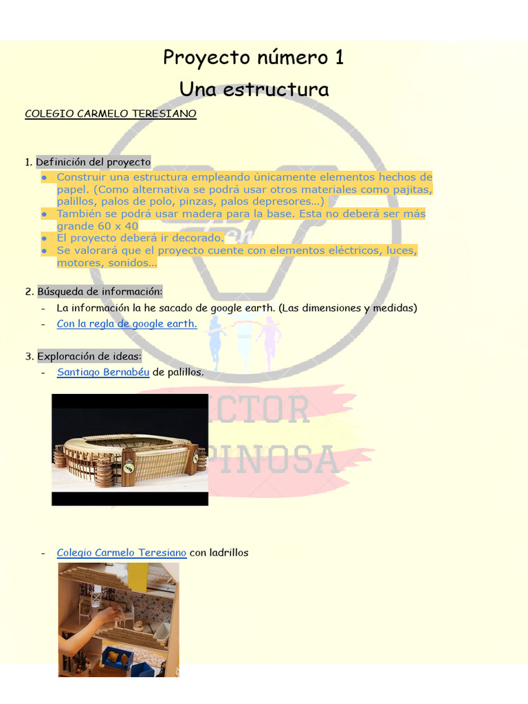 Proyecto Estructura | PDF