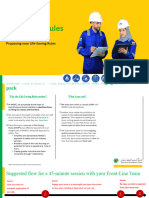 Lifesaving Rules Poster | PDF | Safety