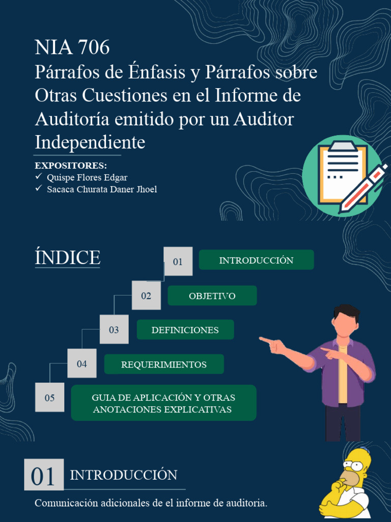 Nia 706 | Descargar gratis PDF | Auditoría | Contralor