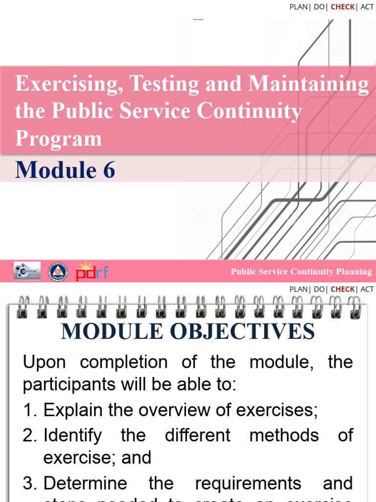 Public Service Continuity Training | PDF | Simulation