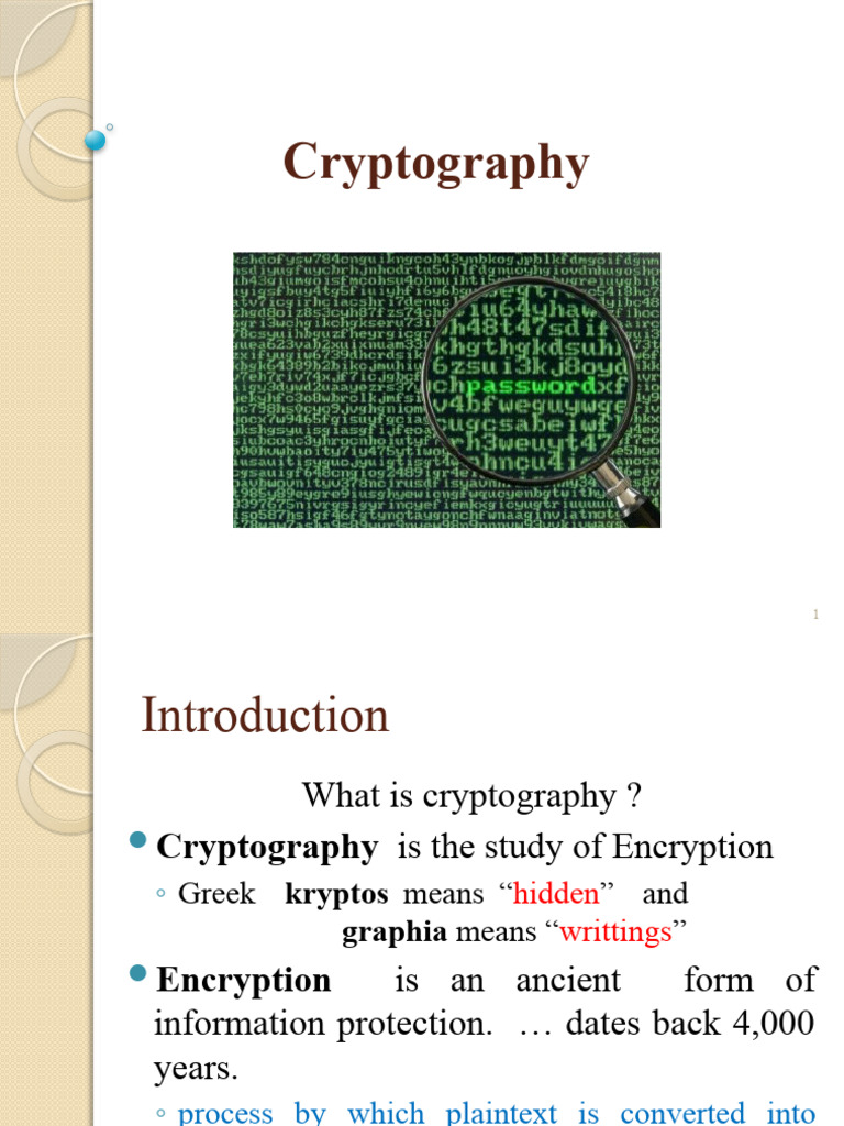 4.cryptography Handout 2 | PDF | Cryptography | Cryptanalysis