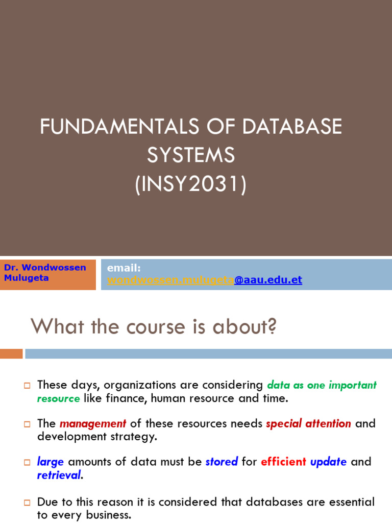 Chapter one part i | PDF