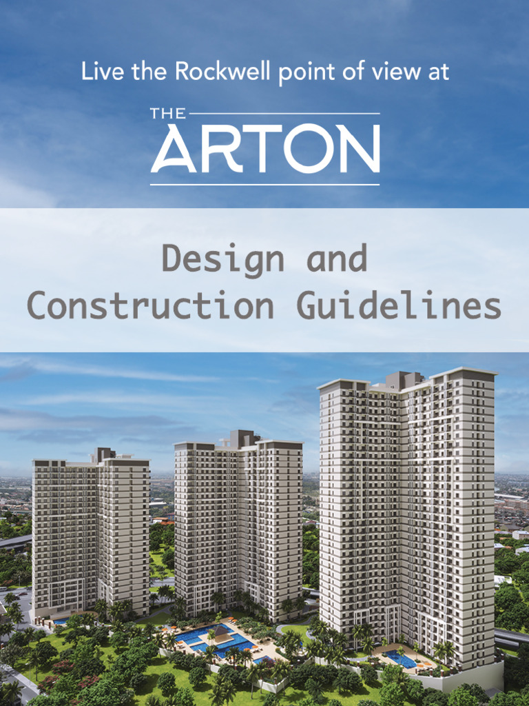 Arton Design and Construction Guidelines | PDF | Materials | Civil ...