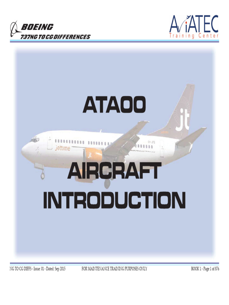 B737 NG To CL Difference - Airframe - Systems | PDF | Aircraft | Transport