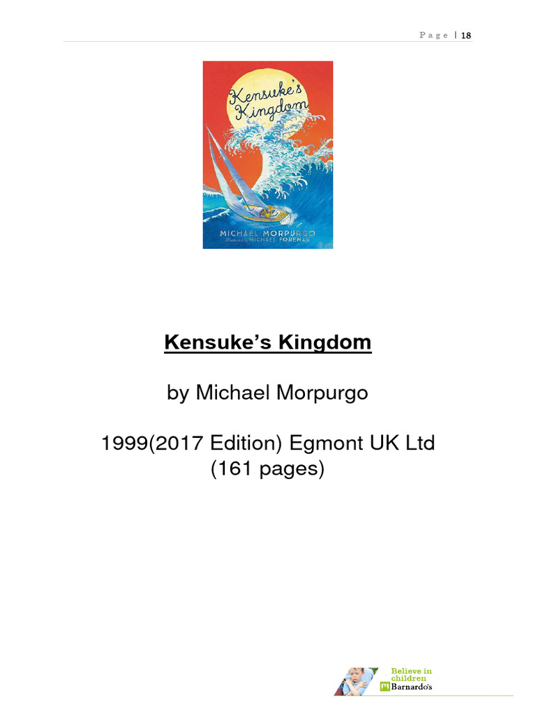 Study Guide - Kensuke S Kingdom | PDF | Anger