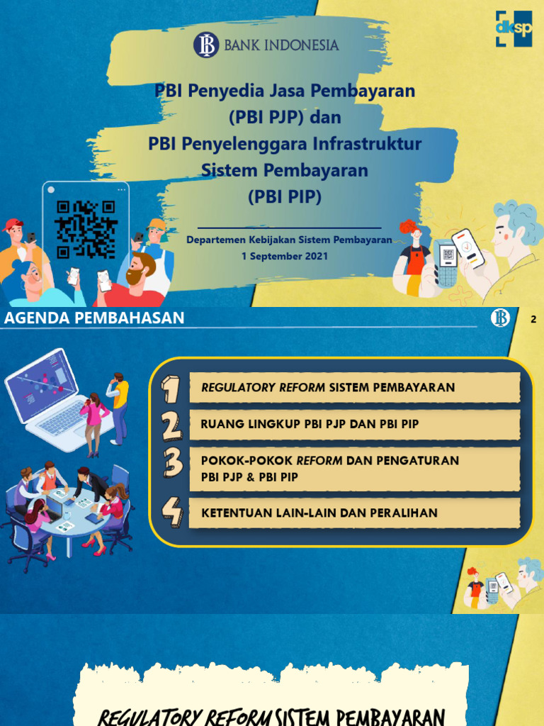 DKSP - Sosialisasi - PBI PJP Dan PBI PIP | PDF