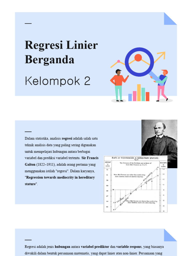 Regresi Linier Berganda | PDF
