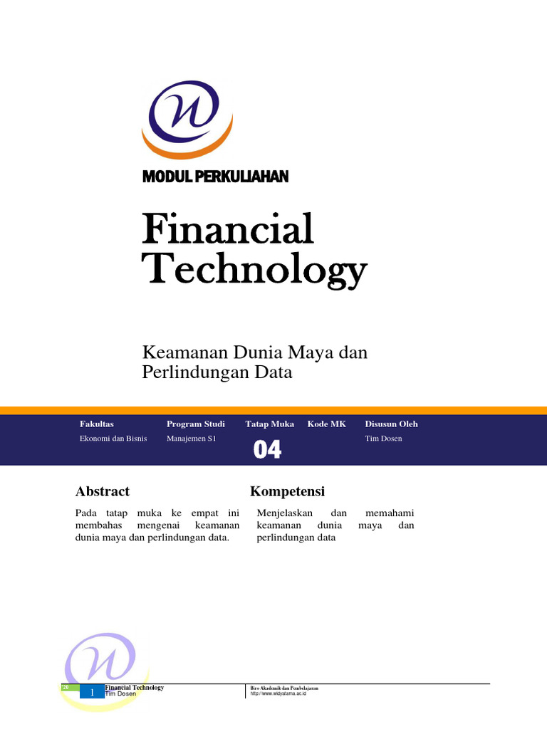 MODUL 4 FinTech | PDF