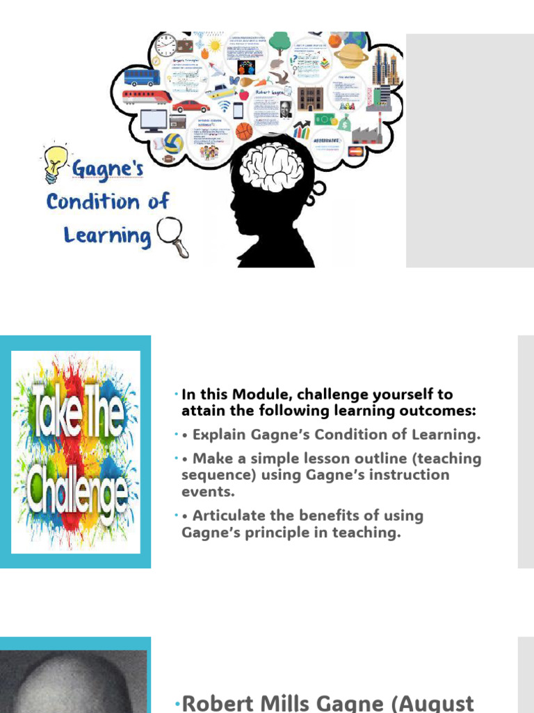 Gagne - Conditions of Learning | PDF | Learning | Attitude (Psychology)