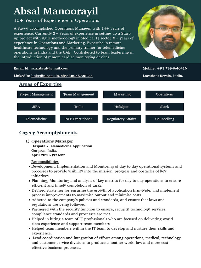 Absal M CV | PDF | Pharmacy | Business