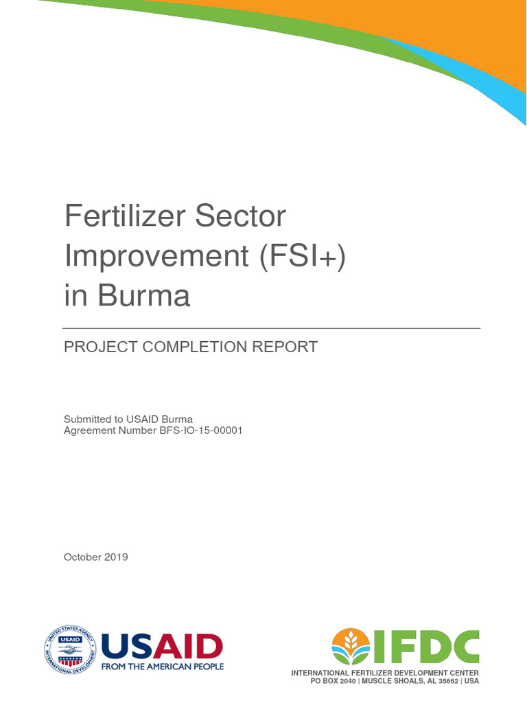 FSI Final Report | PDF | Business | Social Science