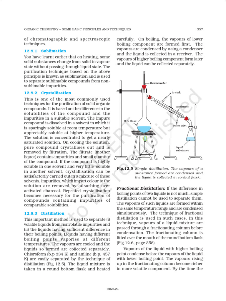 Seperation Methods | PDF | Distillation | Chromatography