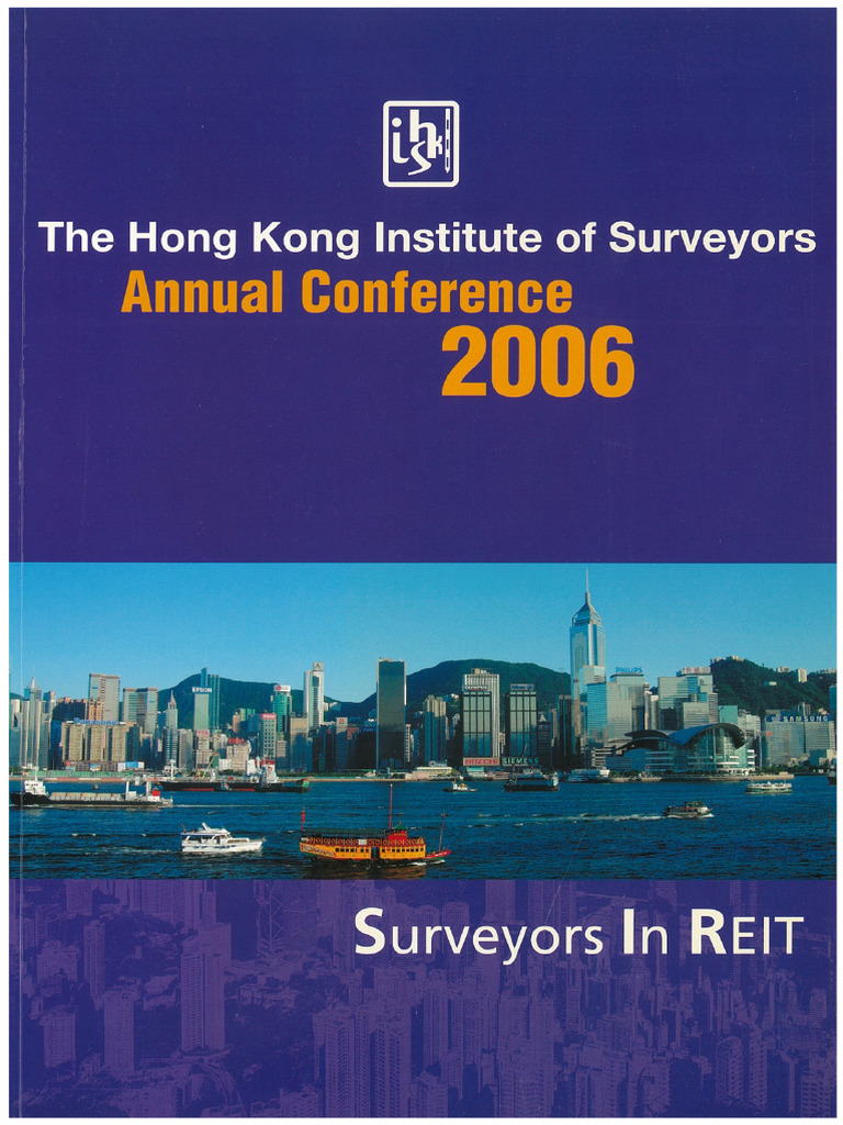 Reits Report by Hkis 2006 | PDF | Real Estate Investment Trust | Investing