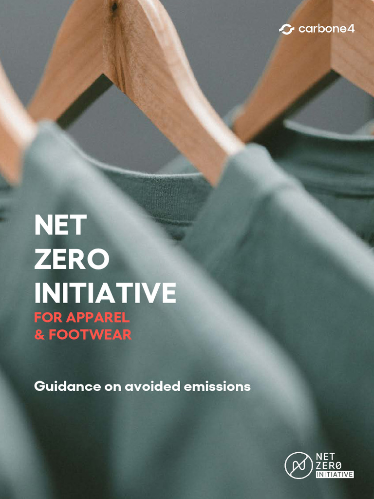 Net Zero Initiative For Apparel and Footwear Guidance On Avoided ...