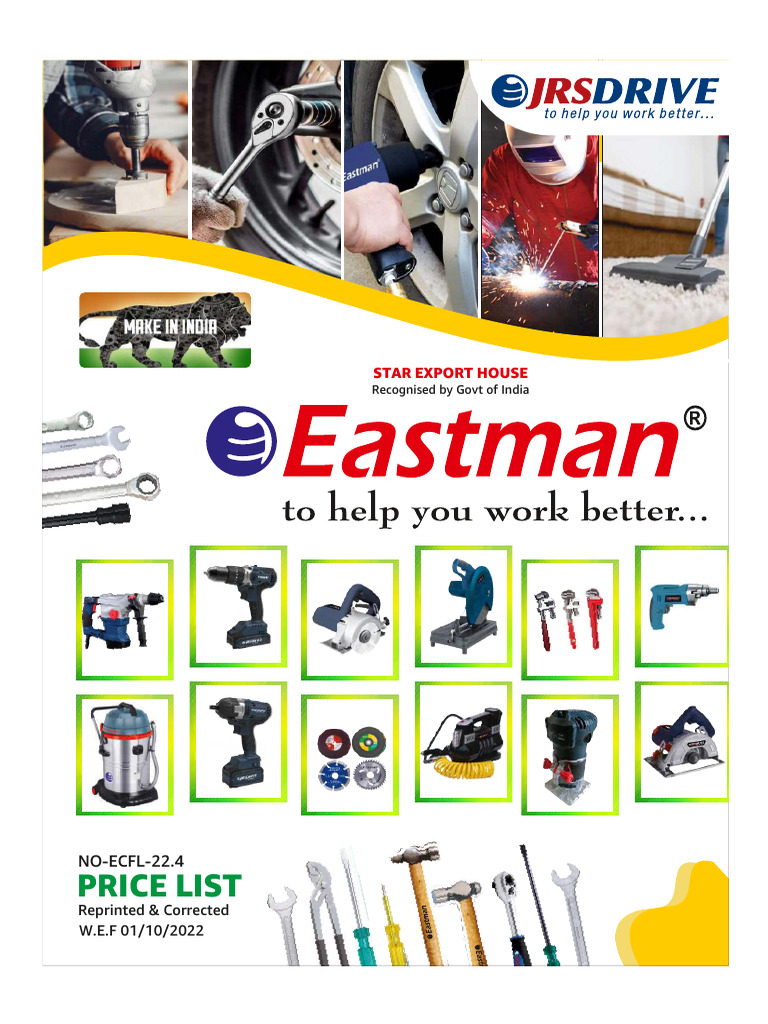 Eastman Rotary Hammer Ehd026 | PDF | Tools | Manufactured Goods