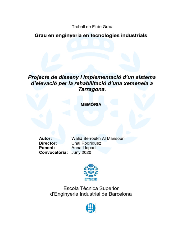 Mem Ria TFG Walid Serroukh Final | PDF