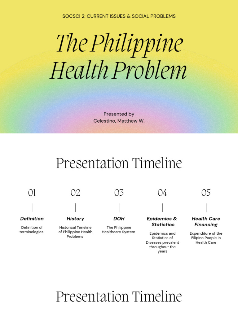 Philippine Health System Overview | PDF | Cost Of Living | Universal ...