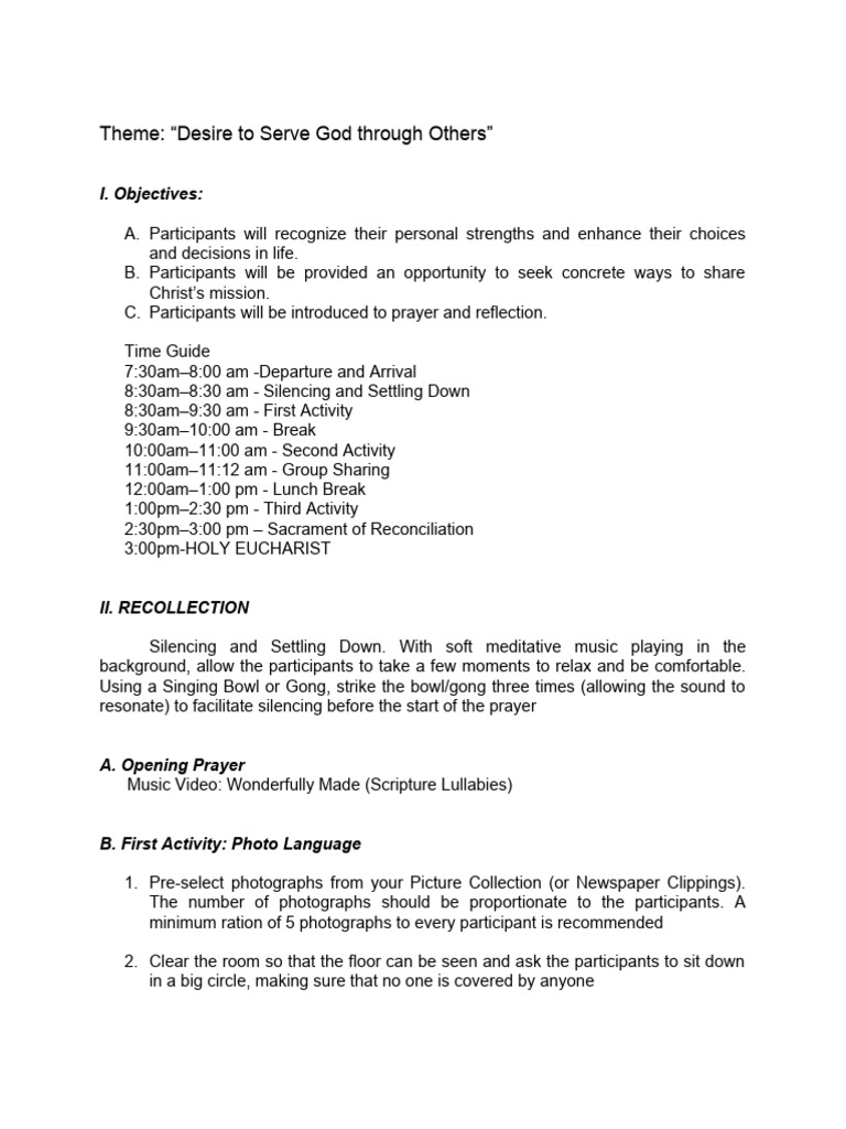 Recollection Module For Grade 9 | PDF | Eternal Life (Christianity ...