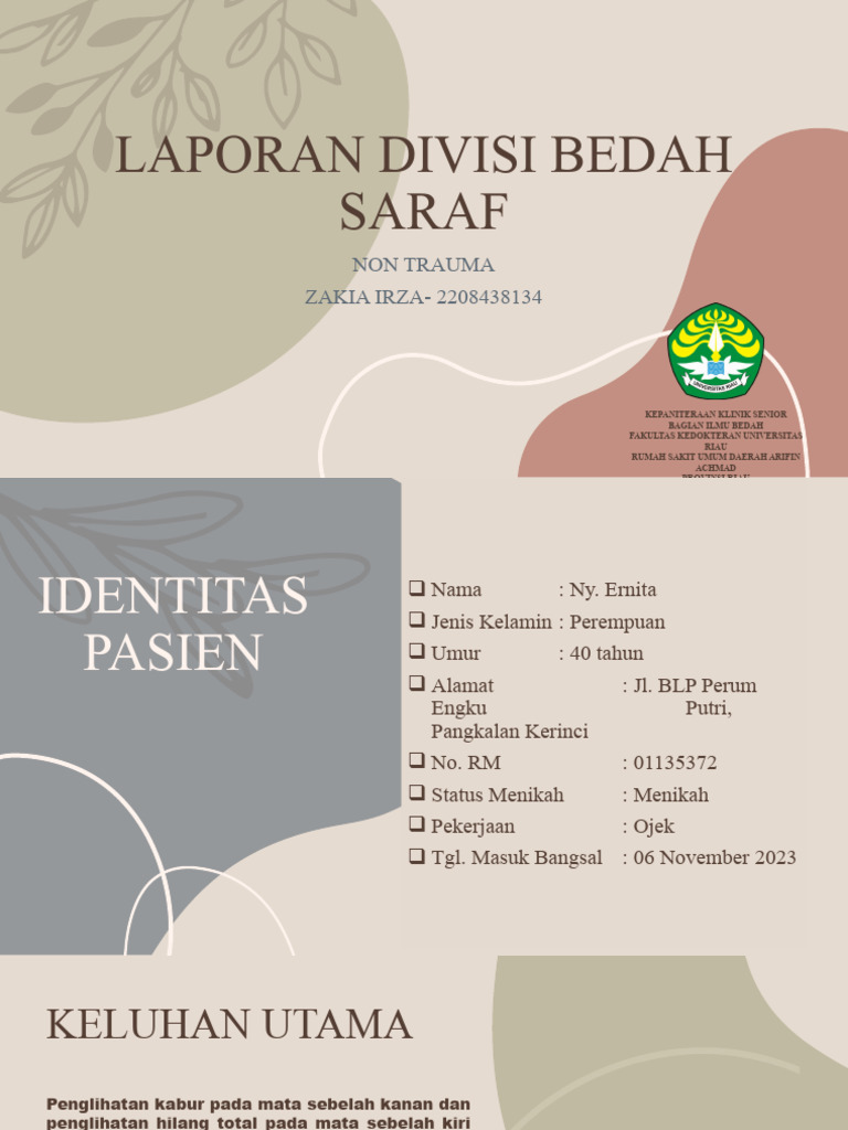 LAPDIV Zakia Irza Tumor Intraventrikel | PDF