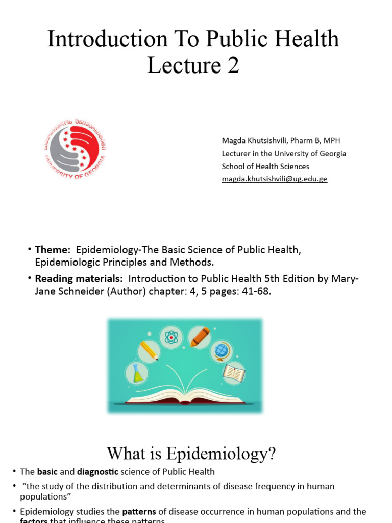 Lecture 2-Introduction To Public Health. | PDF | Self-Improvement | Science & Mathematics