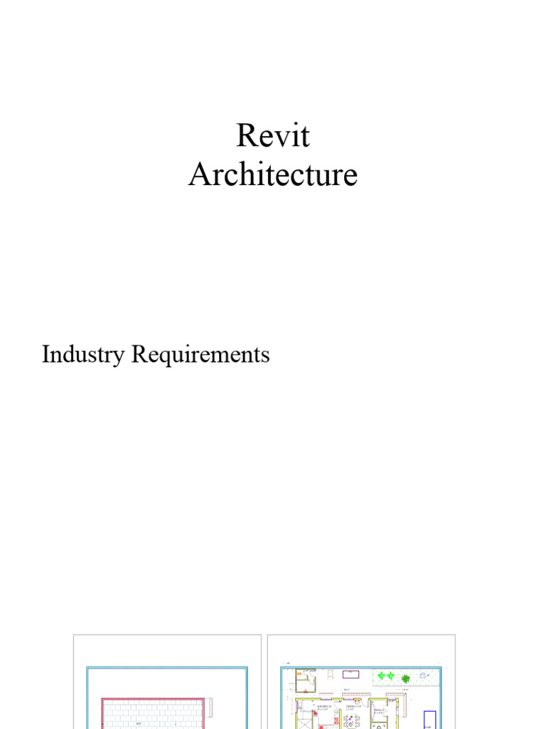 Revit Architecture Guide | PDF | Autodesk Revit | Computing