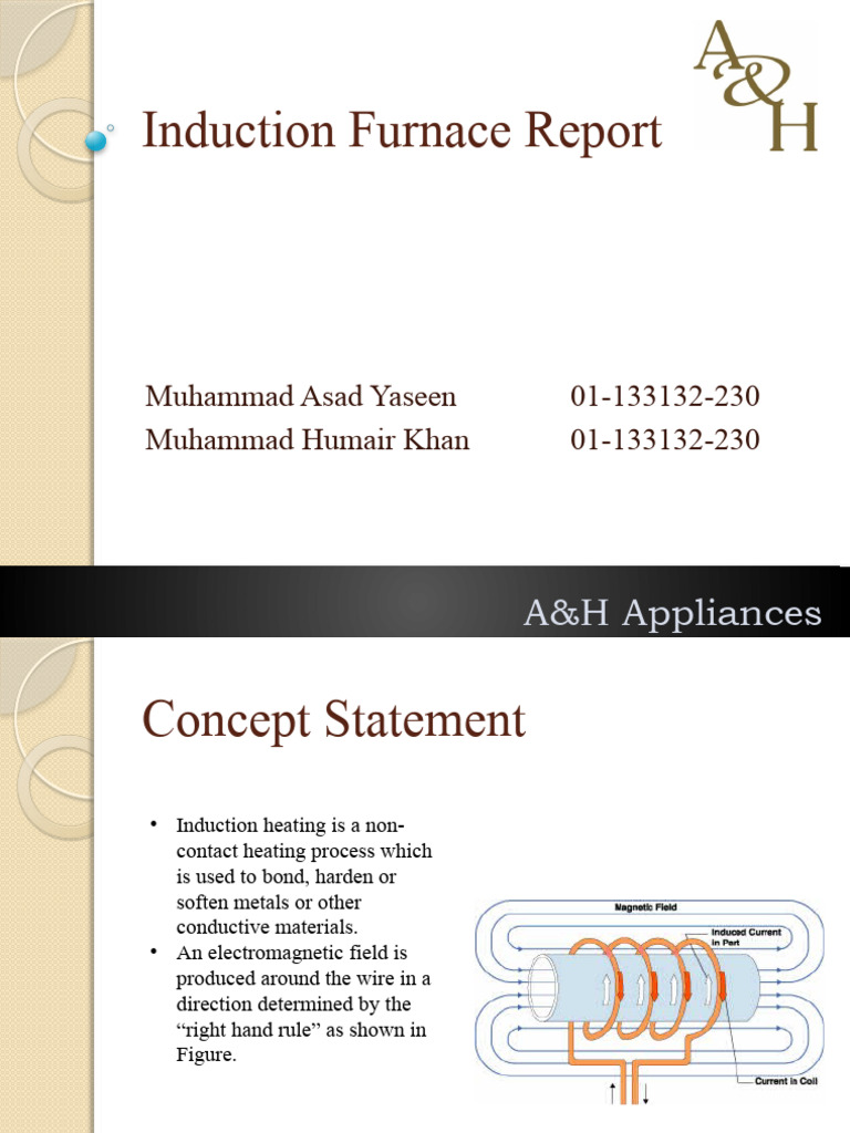 Presentation Induction Furnace Report | PDF | Pricing | Marketing