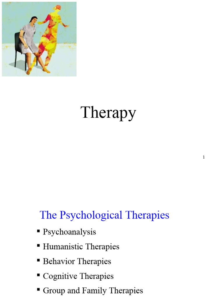 Overview of Psychological Therapies | PDF | Psychotherapy | Psychoanalysis