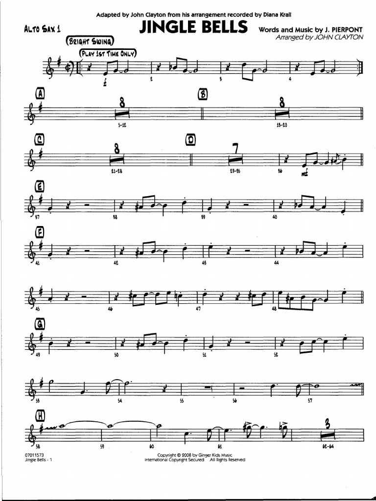 Jingle Bells - Sax | PDF
