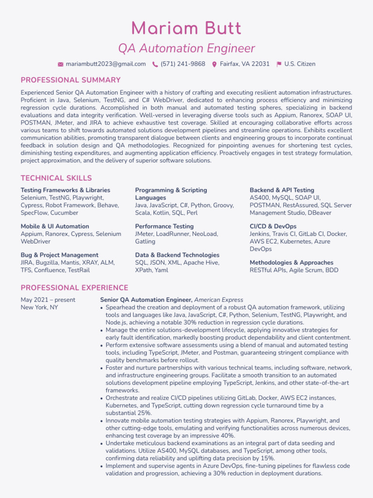 Mariam_Butt_Resume | PDF