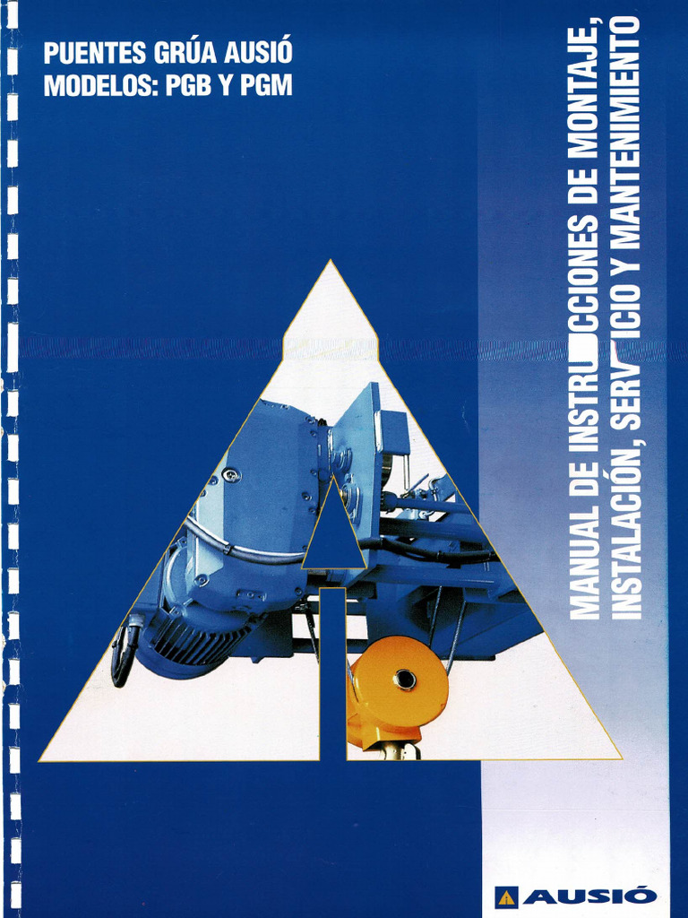 Puentes Grua Ausio Modelos PGB y PGM | PDF