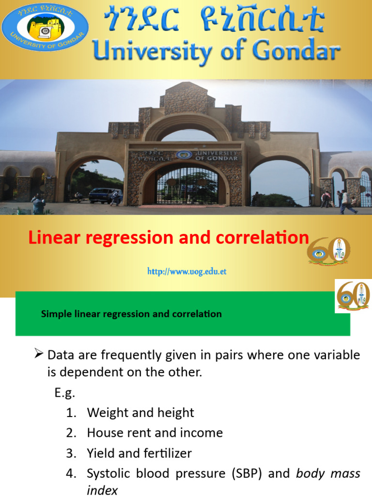 Linear Regression and Correlation | PDF