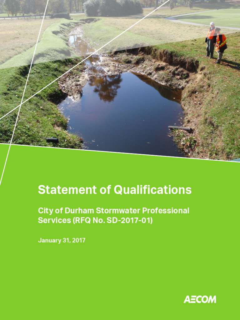 AECOM | PDF | Clean Water Act | Stormwater