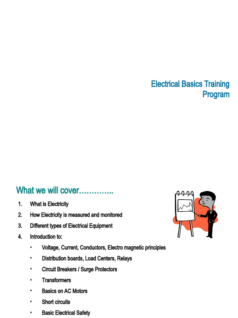 Basics of Electrical System Training Slides 1691214327 | PDF | Electric ...