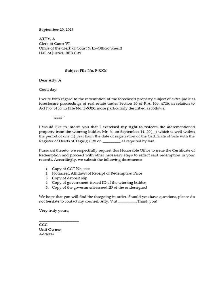 Acknowledgment Letter and Affidavit of Undertaking | PDF