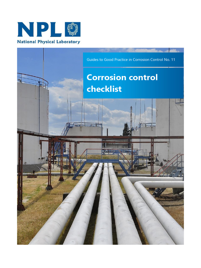 Corrosion Control Checklist | PDF | Corrosion | Stainless Steel