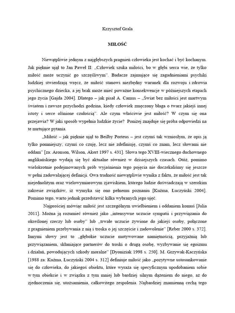 KG_Esej o miłości | PDF