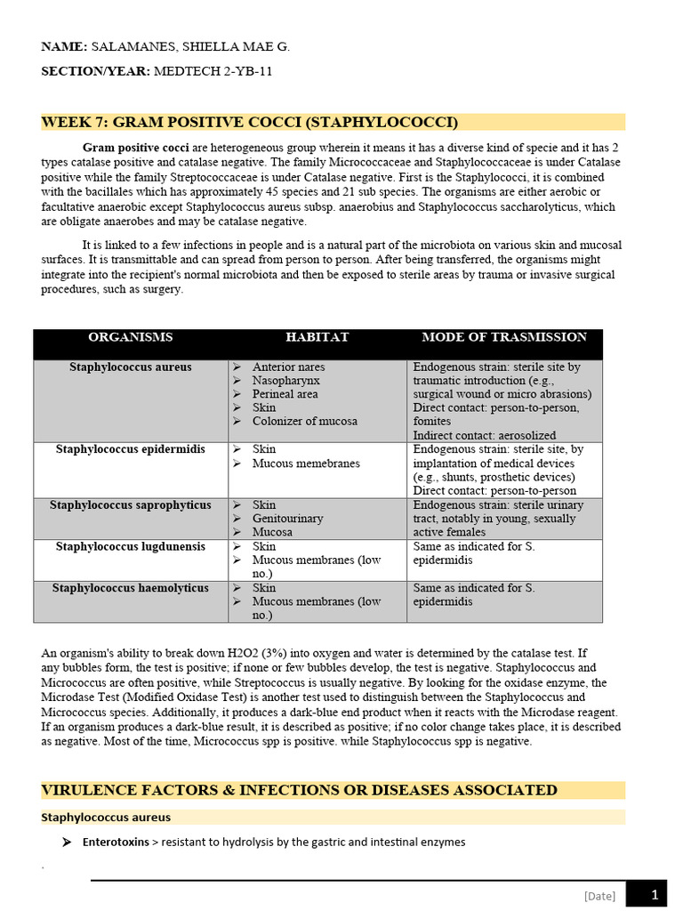 Bacte Reviewer Midterm | PDF | Streptococcus | Staphylococcus Bacte Reviewer Midterm | PDF | Streptococcus | Staphylococcus
