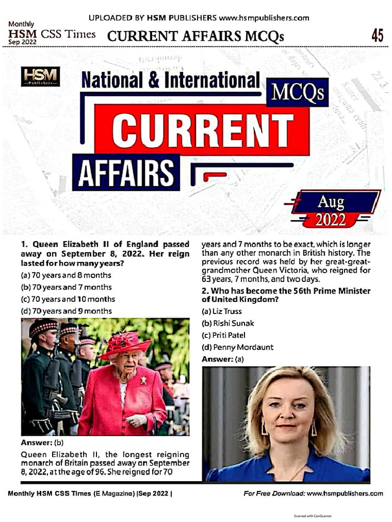 MPT - Current Affairs | PDF