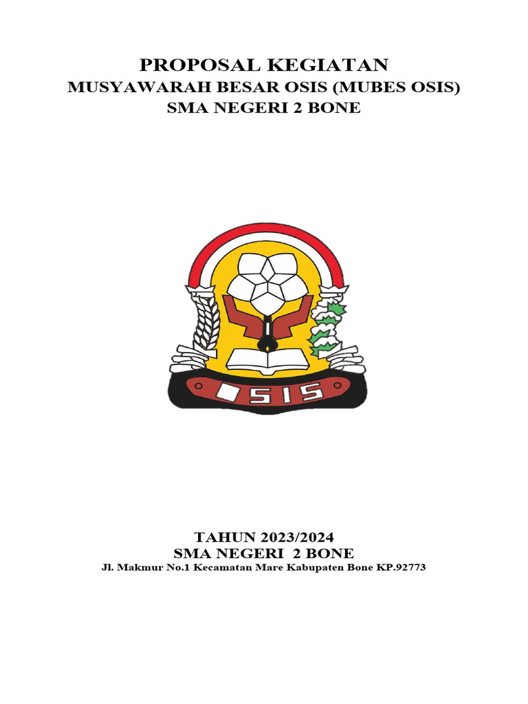 Proposal Mubes | PDF