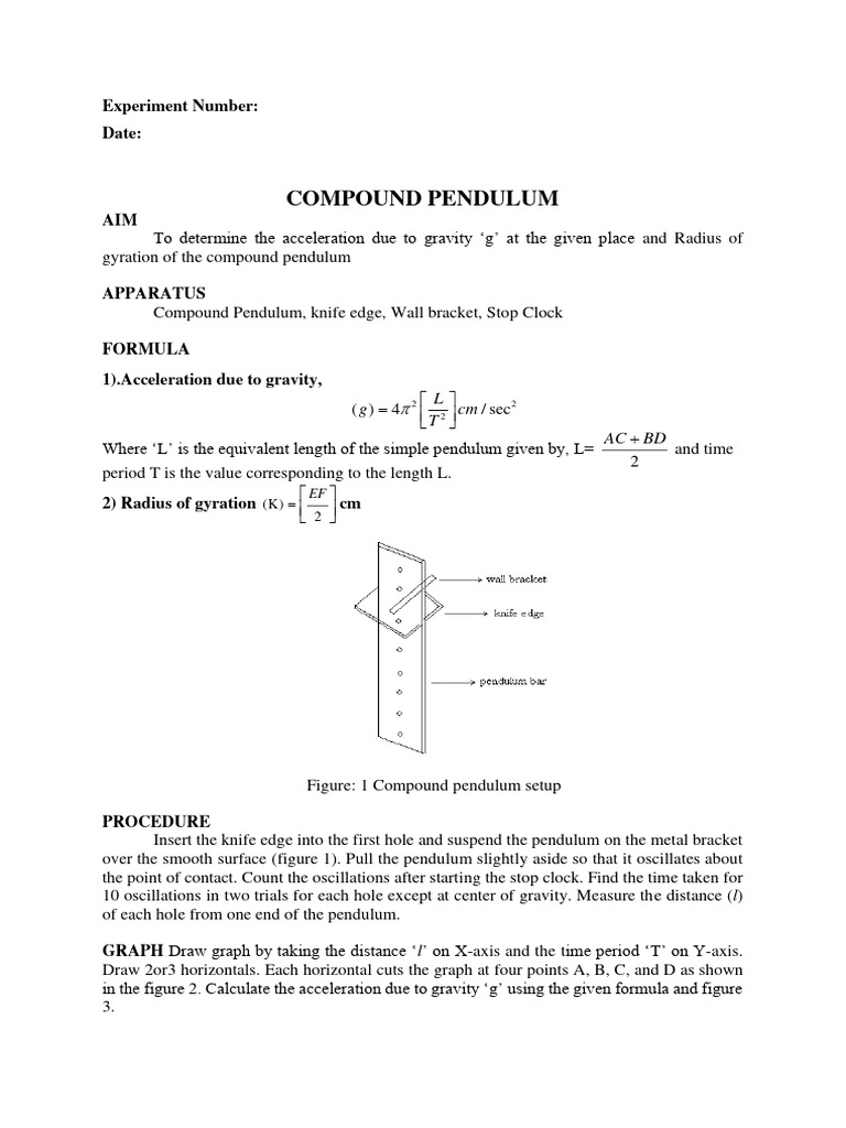 r23 Engg Physics Cycle-1 Record Manual | PDF | Pendulum | Tension (Physics)