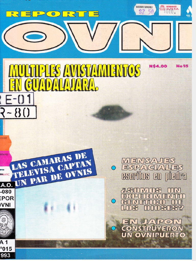 BBLTK Mao R 080 No015 Reporte Ovni | PDF