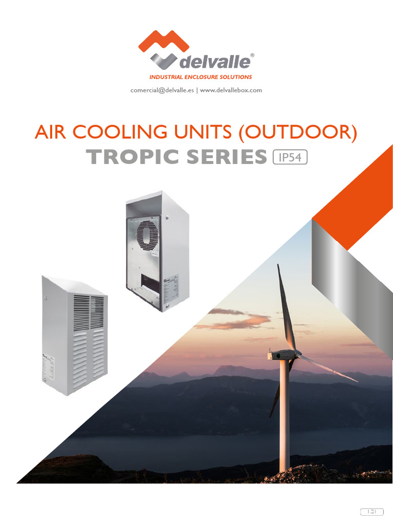 1 Air Cooling Units Outdoor Tropic Ip54 en 1.21 | PDF | Thermostat ...