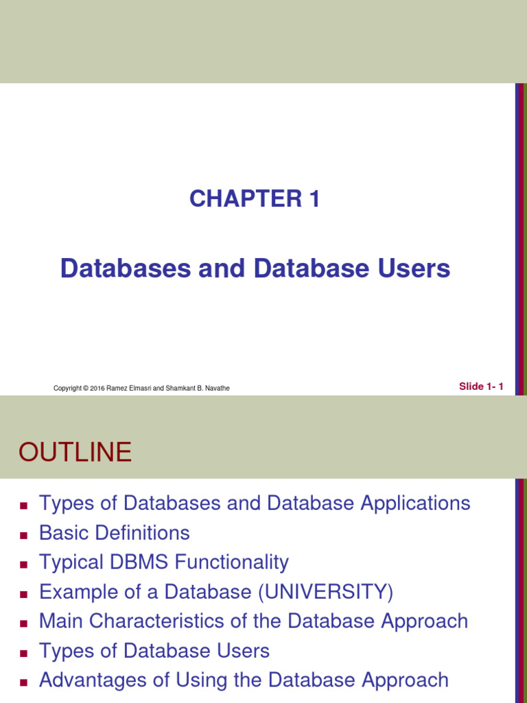 Rdbms Ja Ch1 | Download Free PDF | Databases | Data Model