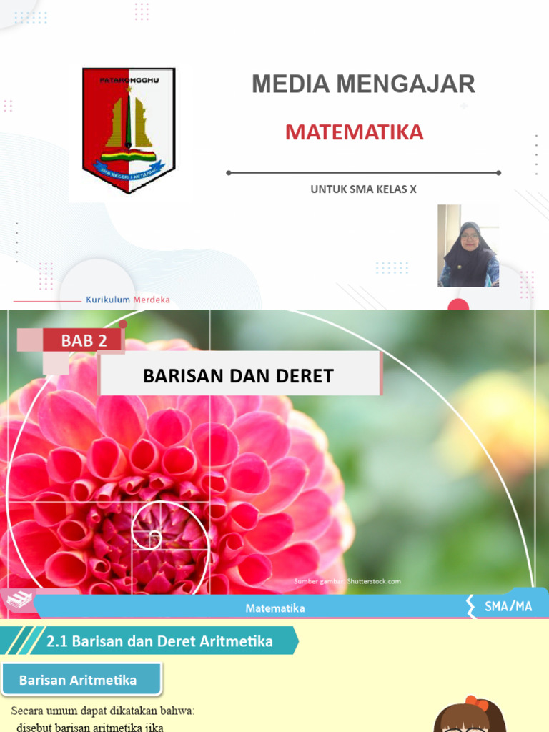 Barisan dan Deret Aritmetika SMA X | PDF