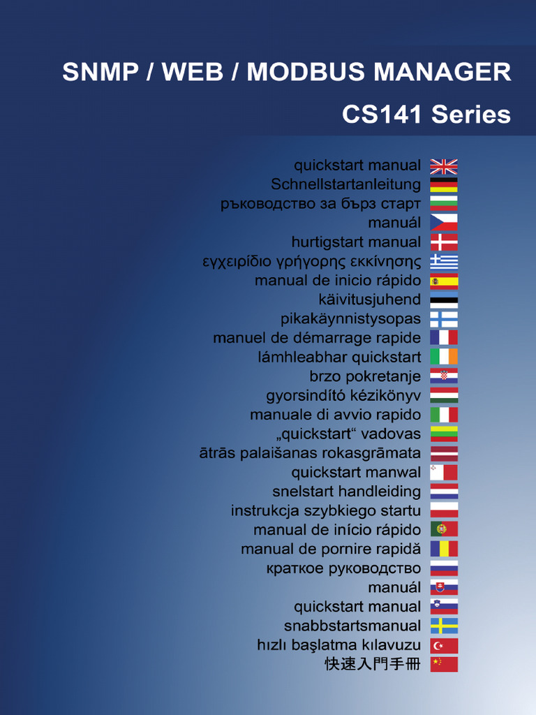 Quickstart CS141 en | PDF | Ip Address | Network Switch