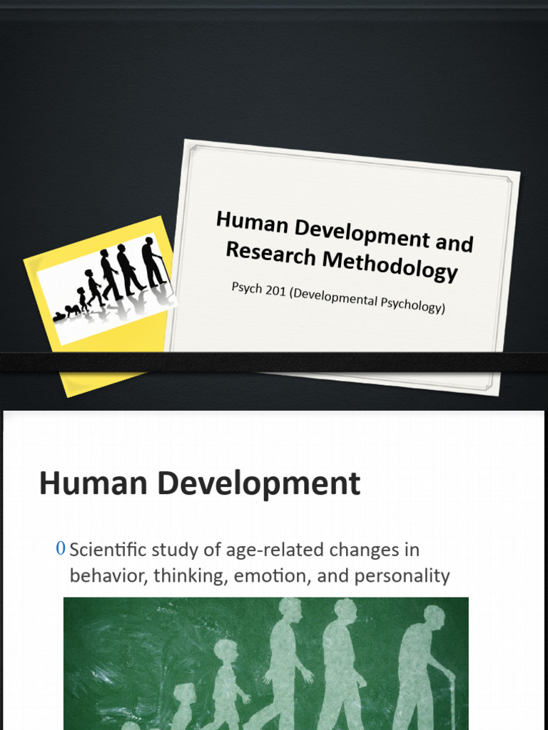 Human Development and Research Methodology 1 | PDF | Experiment ...
