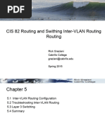 Layer 3 Switching & Inter-VLAN Routing | PDF | Network Switch | Routing